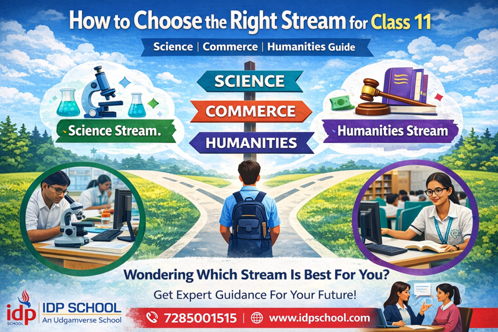 How to Choose the Right Stream for Class 11 | Science Commerce ...